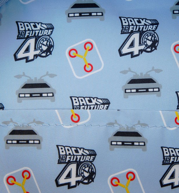 Loungefly Back To The Future 40th Anniversary Mini Backpack