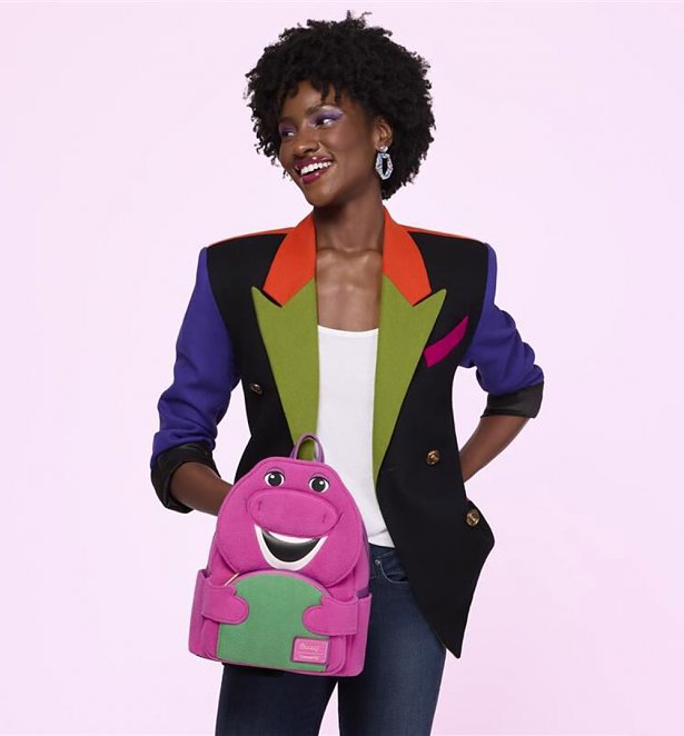 Loungefly Barney Mini Backpack