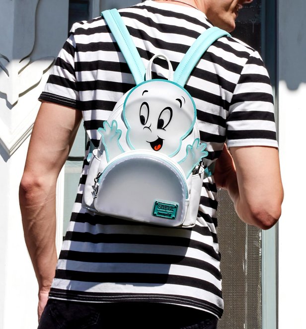 Loungefly Casper the Friendly Ghost Lets Be Friends Mini Backpack
