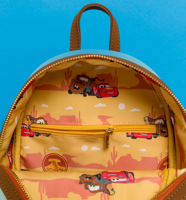 Loungefly Disney Cars Lightning McQueen and Mater Mini Backpack