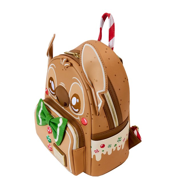 Loungefly Disney Lilo And Stitch Gingerbread Stitch Cosplay Mini Backpack