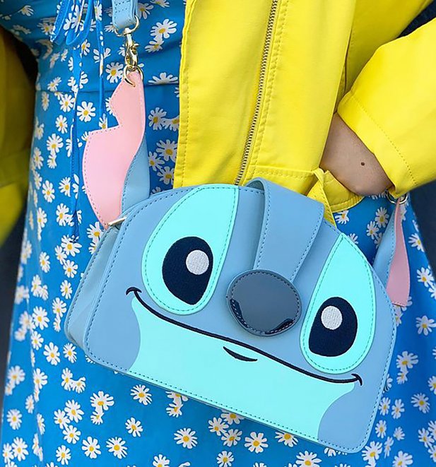 Loungefly Disney Lilo And Stitch Luau Cosplay Crossbody Bag