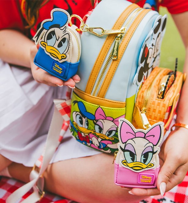 Loungefly Disney Mickey And Friends Mystery Mini Backpack Bag Charm