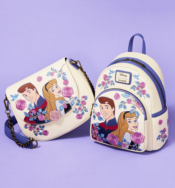 Loungefly Disney Princess Aurora & Prince Phillip Sleeping Beauty Mini ...