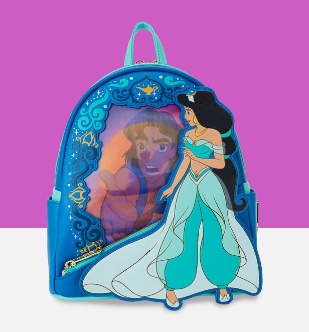 Loungefly Disney Princess Jasmine Lenticular Mini Backpack
