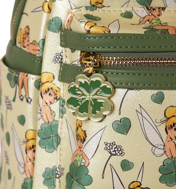 Loungefly Disney Tinker Bell 4 Leaf Clover Mini Backpack