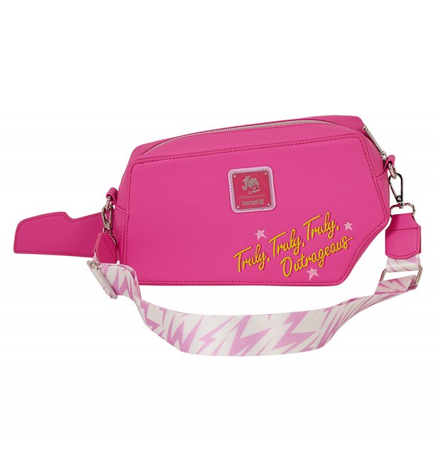 Loungefly Jem And The Holograms Figural Keytar Crossbody Bag