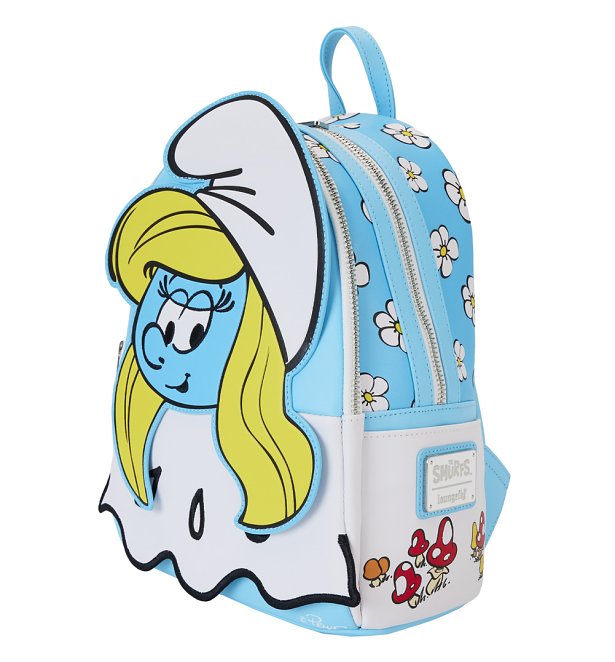 Loungefly Lafig Smurfs Smurfette Cosplay Mini Backpack