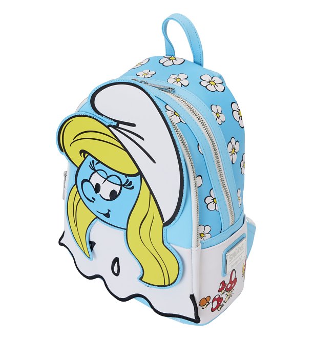 Loungefly Lafig Smurfs Smurfette Cosplay Mini Backpack