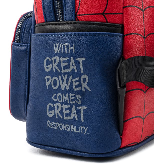 Women's Comic Book Purse Loungefly Marvel Spider-Man Mini Backpack ...