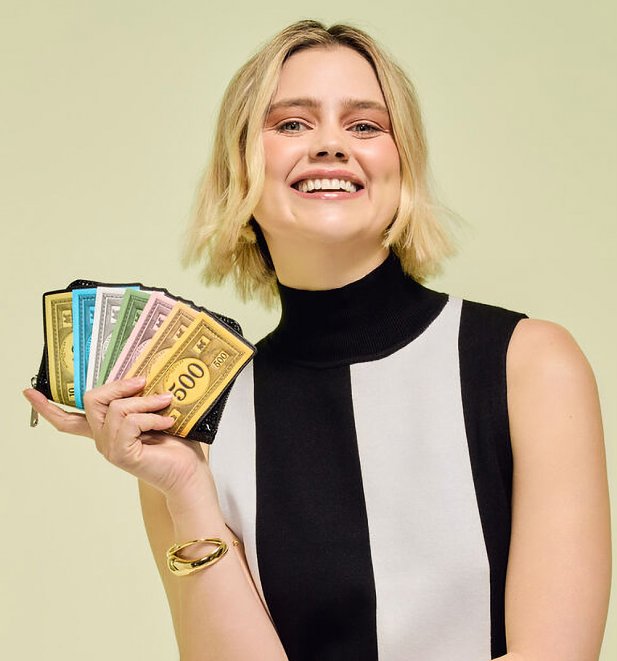 Loungefly Monopoly Money Zip Around Wallet