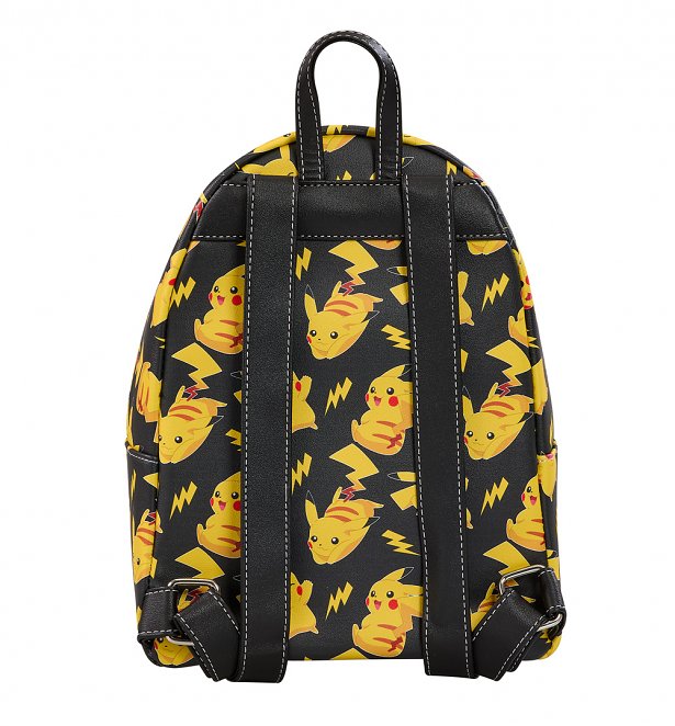 Loungefly Pokemon Pikachu All Over Print Mini Backpack