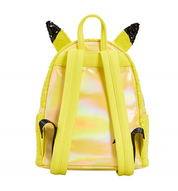 Loungefly Pokemon Sequin Pikachu Cosplay Mini Backpack