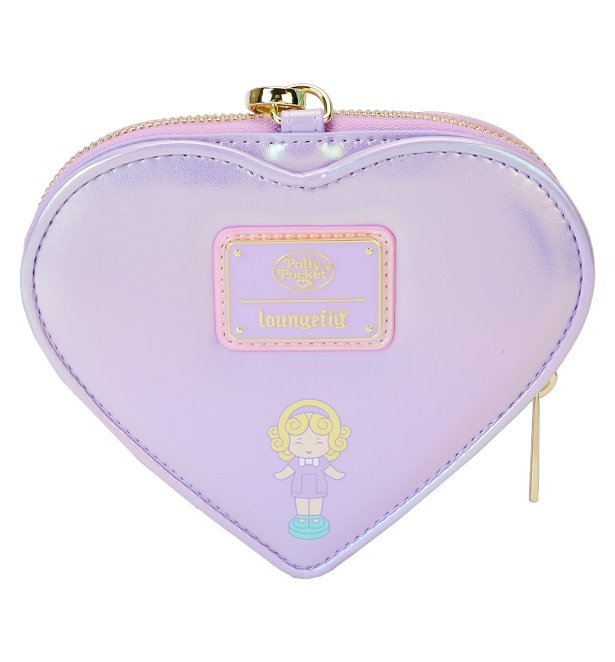 Loungefly Polly Pocket Zip Around Wallet