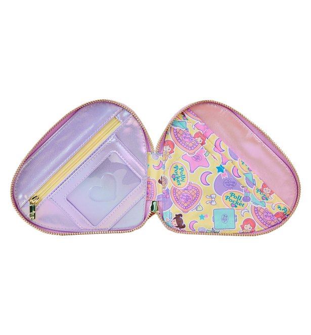 Loungefly Polly Pocket Zip Around Wallet