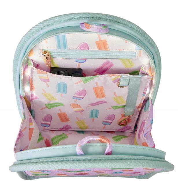 Loungefly Popsicle Light Up Mini Backpack Insert Organiser
