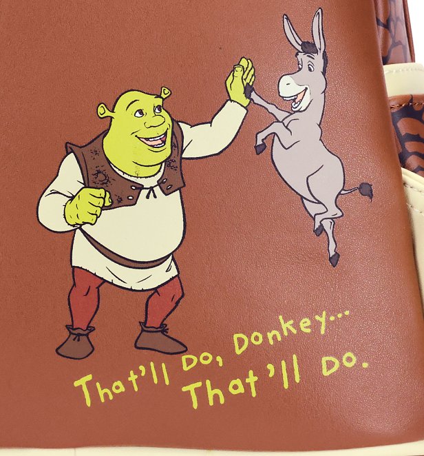 Loungefly Shrek And Donkey Cosplay Mini Backpack