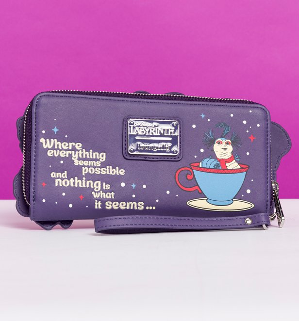 Loungefly TruffleShuffle Labyrinth Lenticular Wristlet