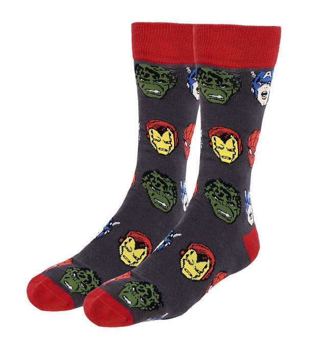 Marvel Set Of 3 Socks