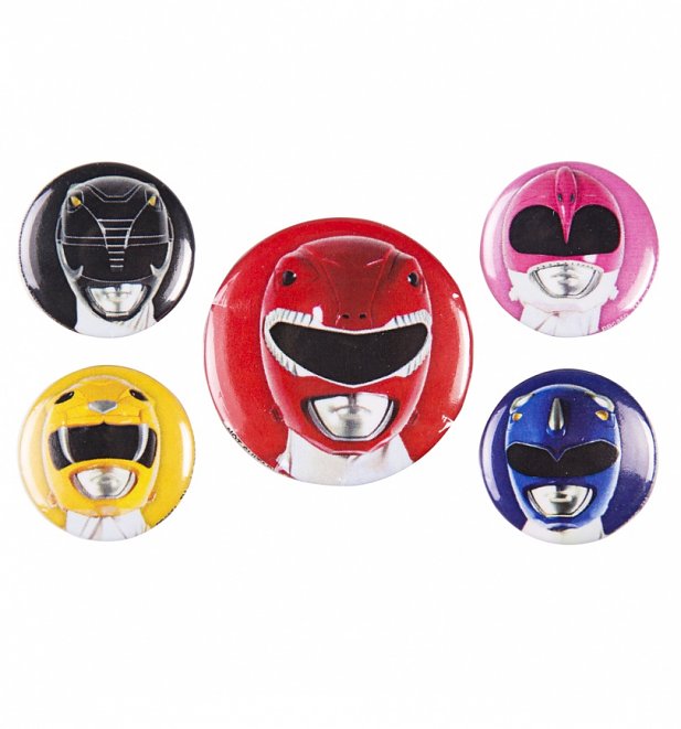 Official Mighty Morphin Power Rangers Badge Pack | eBay