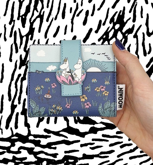Moomin Lotus Fold Over Card Holder