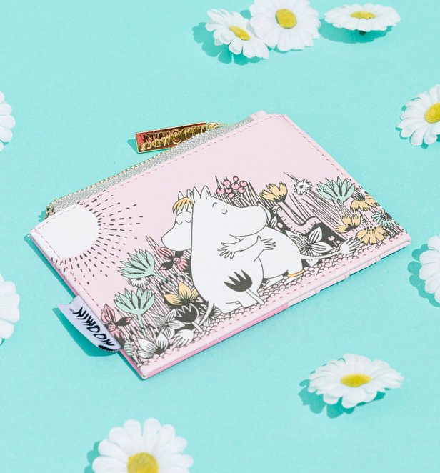 Moomin Love Pink Zip Purse