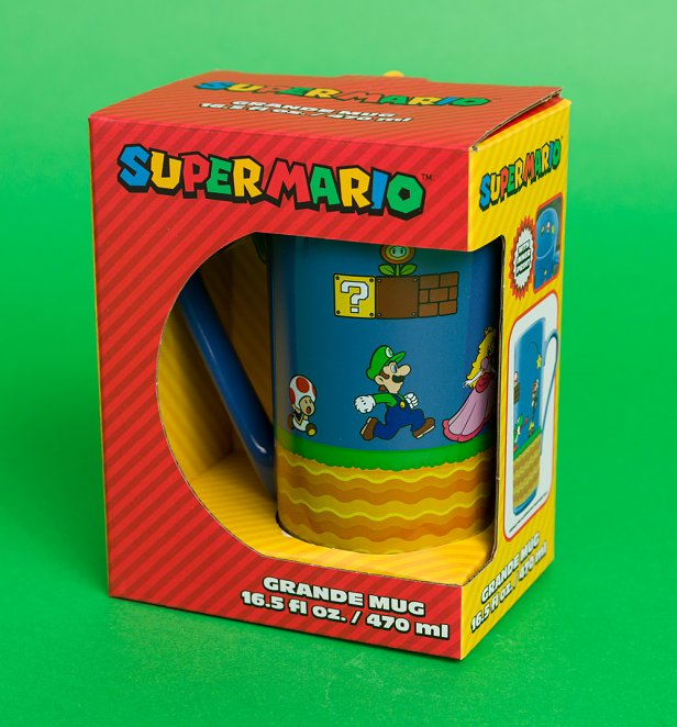 Nintendo Super Mario Brothers Grande Mug