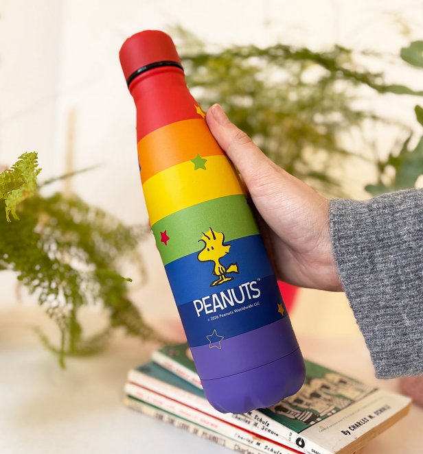 Peanuts Rainbow Water Bottle from House Of Disaster