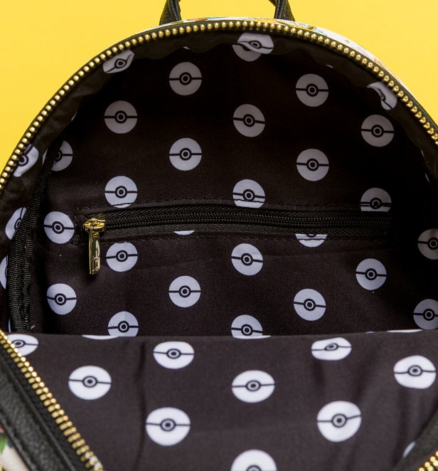Loungefly Pokemon Eeveelutions All Over Print Mini Backpack