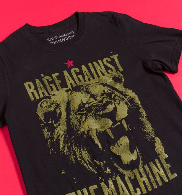 Rage Against The Machine Pride Black T-Shirt