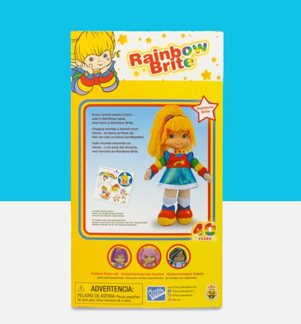 Rainbow Brite 12" Plush Doll