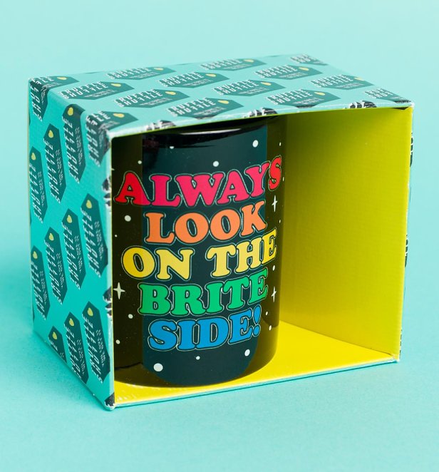 Rainbow Brite Always Look On The Brite Side Black Mug