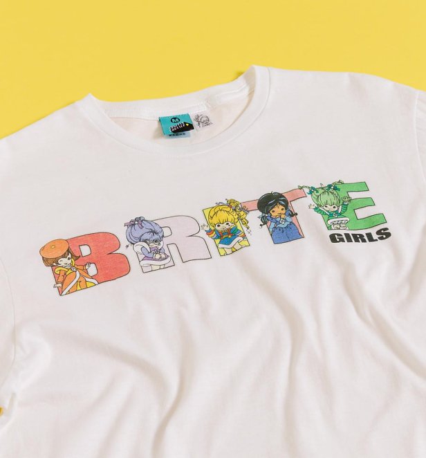 Rainbow Brite Girls White T-Shirt