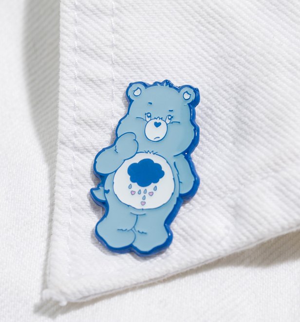 Retro Care Bears Grumpy Bear Pin Badge