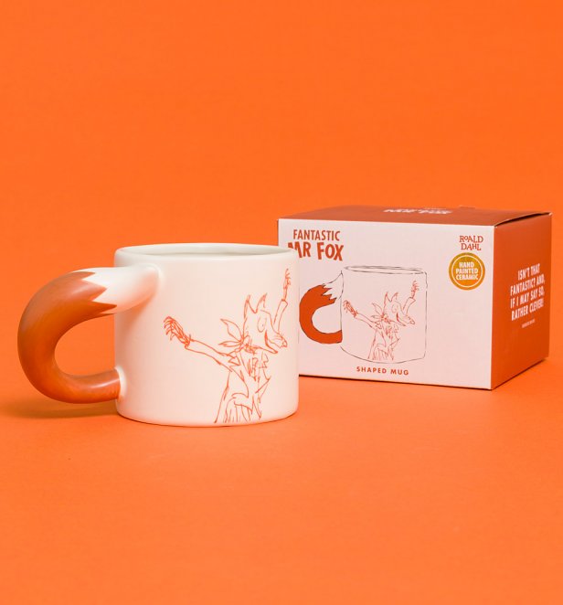 Roald Dahl Fantastic Mr Fox Shaped Mug