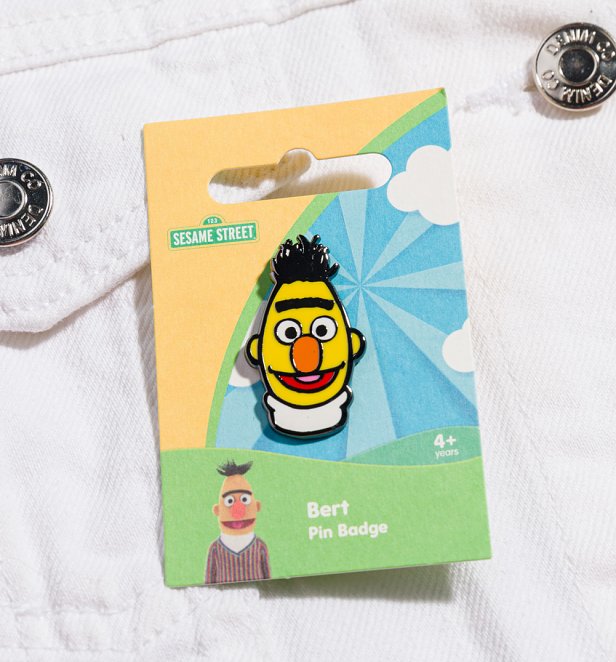 Sesame Street Bert Pin Badge