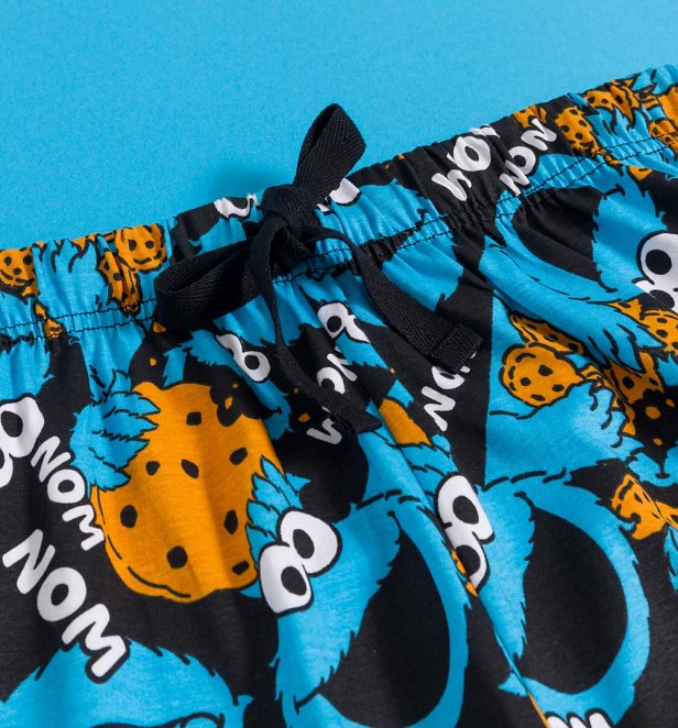 Sesame Street Cookie Monster All Over Print Lounge Pants