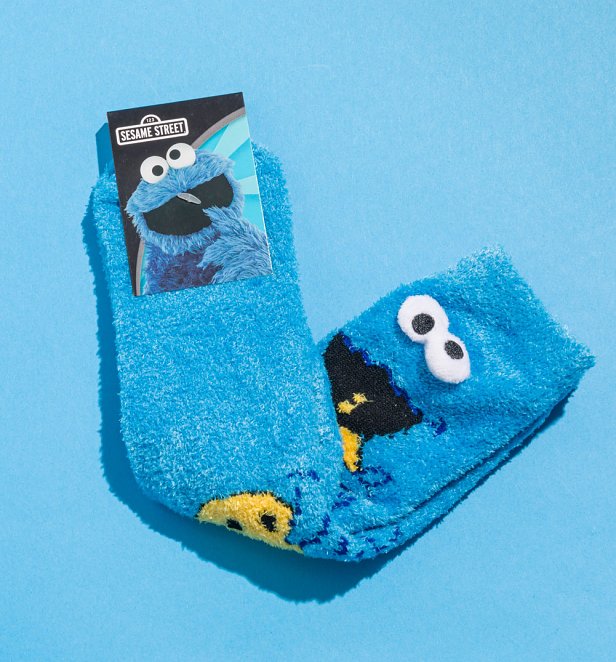 Sesame Street Cookie Monster Cosy Socks