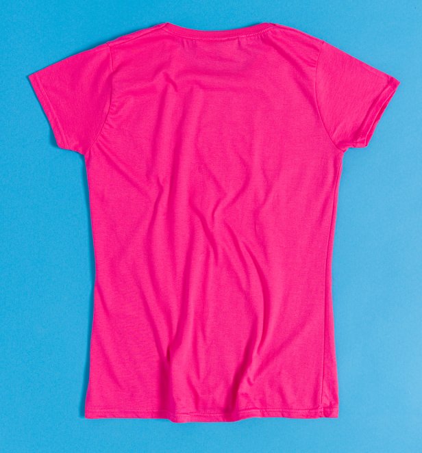 Star Wars Ewoks Cartoon Fuchsia Women's T-Shirt