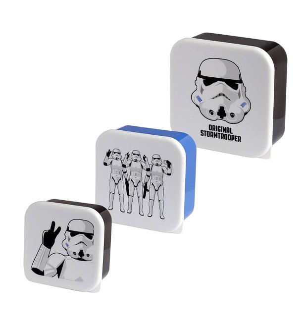 Star Wars Stormtrooper Poses Set of Three Snack Boxes