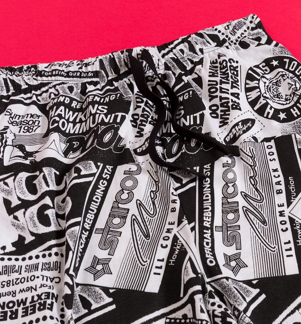 Stranger Things Adverts Montage Lounge Pants