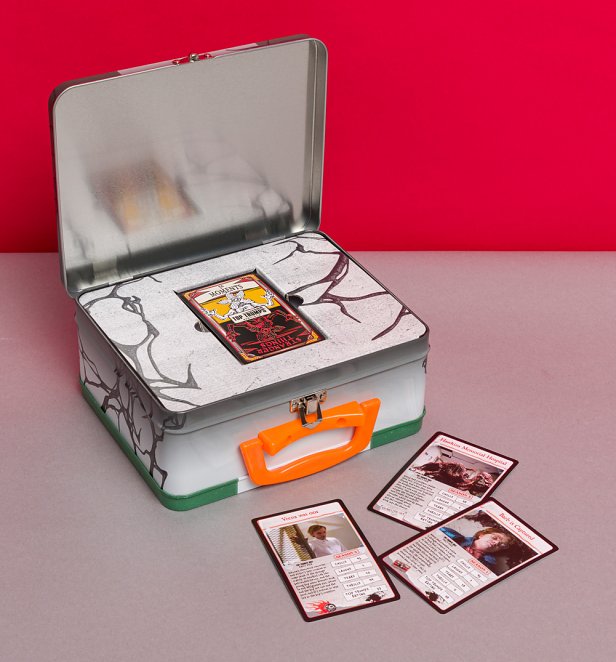 Stranger Things Top Trumps Collectors Lunch Box Tin