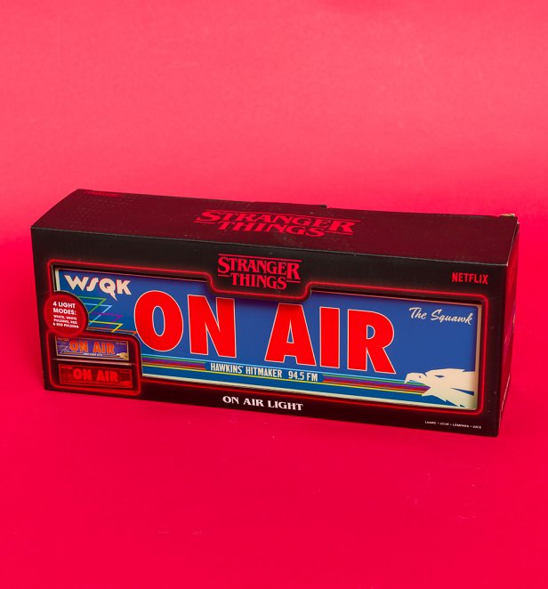 Stranger Things WSQK On Air Light
