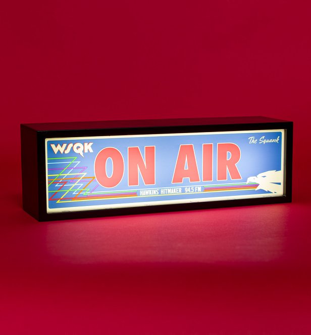 Stranger Things WSQK On Air Light