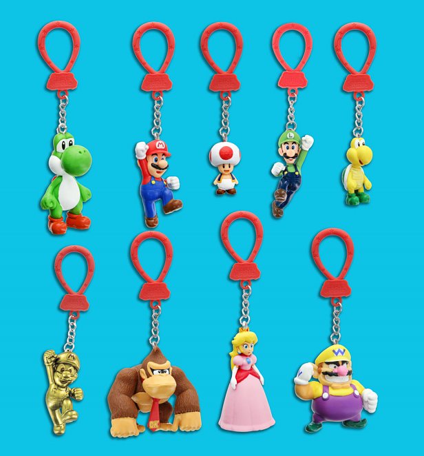 Nintendo Super Mario Characters Blind Box Backpack Charm