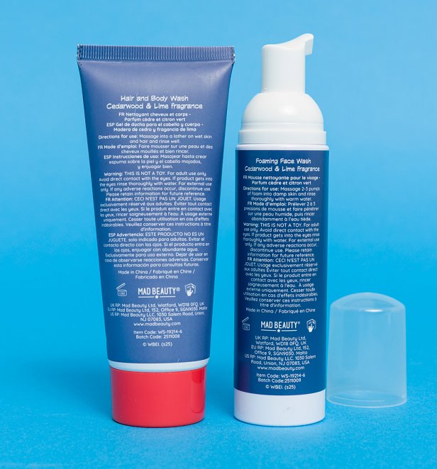 Superman Bath and Sock Set from Mad Beauty