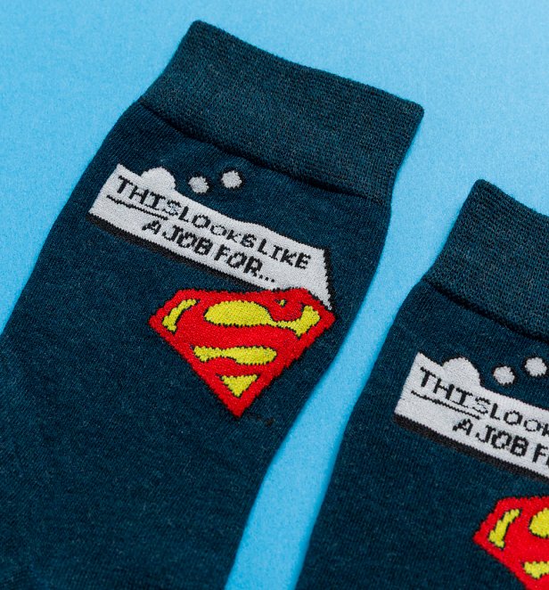 Superman Bath and Sock Set from Mad Beauty