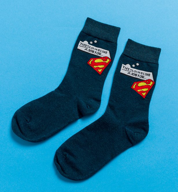 Superman Bath and Sock Set from Mad Beauty