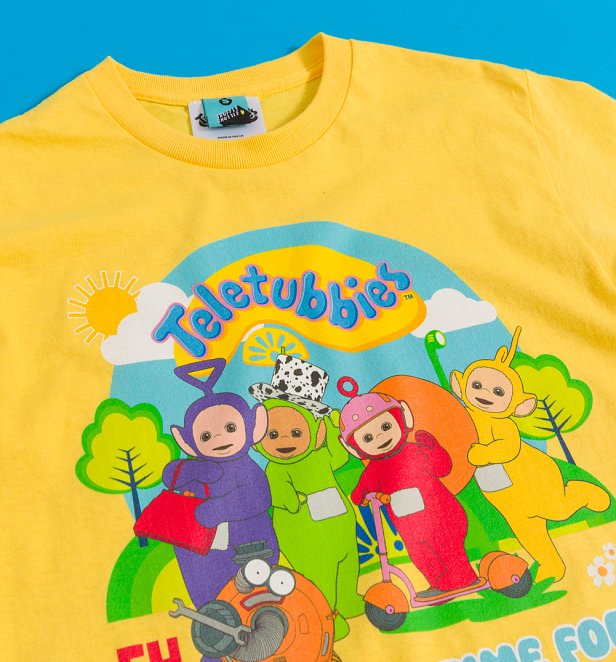 Teletubbies Time For Teletubbies Yellow T-Shirt