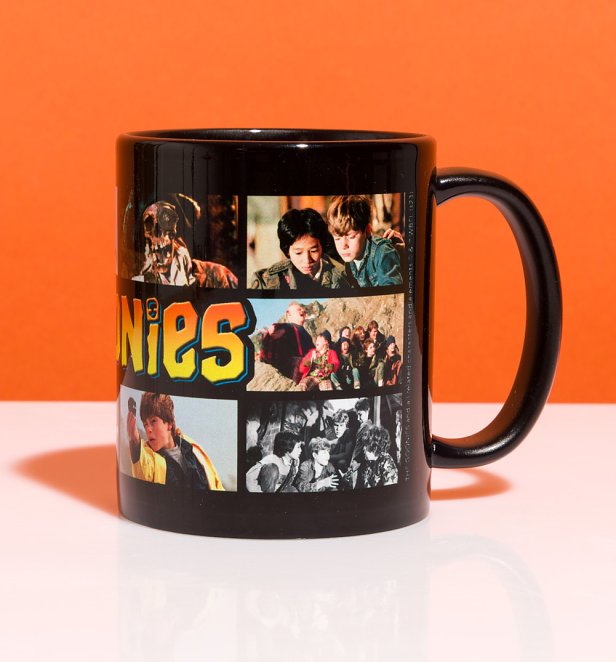 The Goonies Movie Screenshot Black Mug